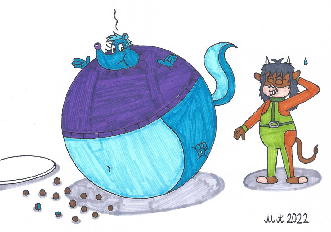 Maya Goes Blue By Mattand95 On Deviantart