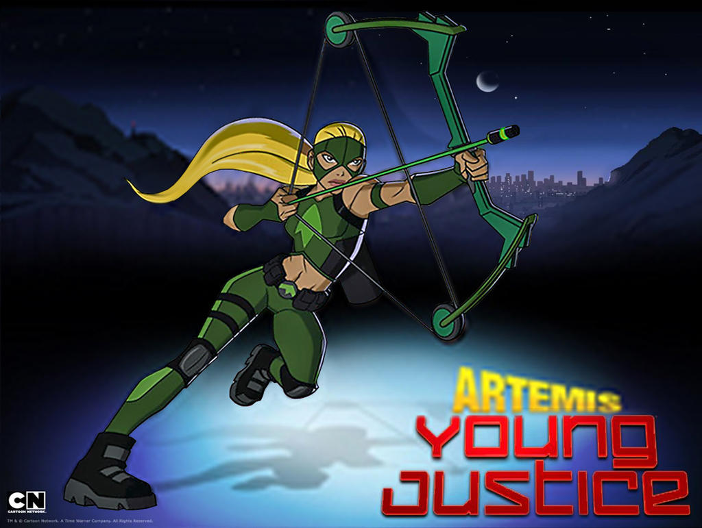 Young Justice Artemis Take Aim By Momopjonny On Deviantart