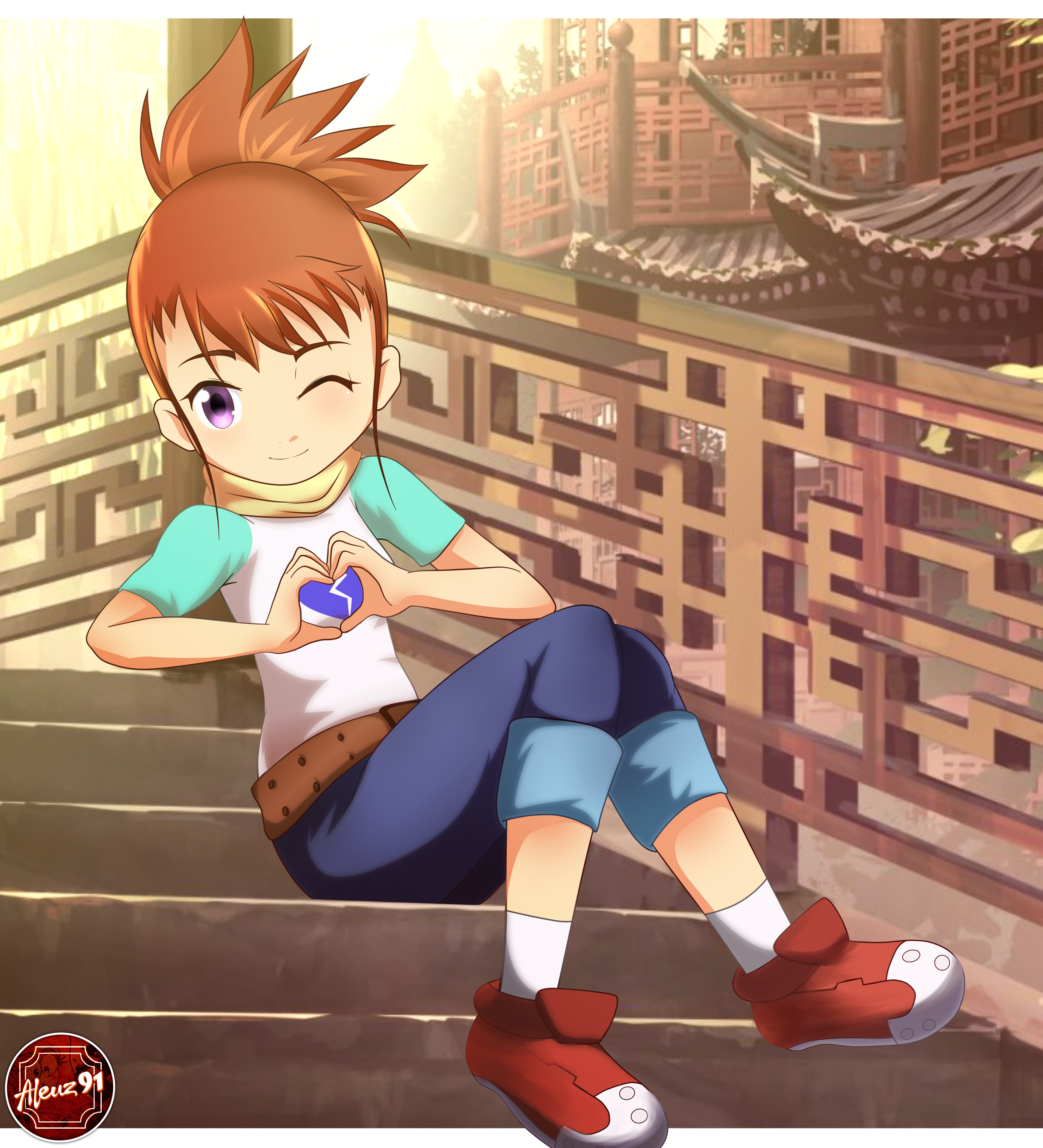 Commission Rika Nonaka By Aleuz91 Art On Deviantart