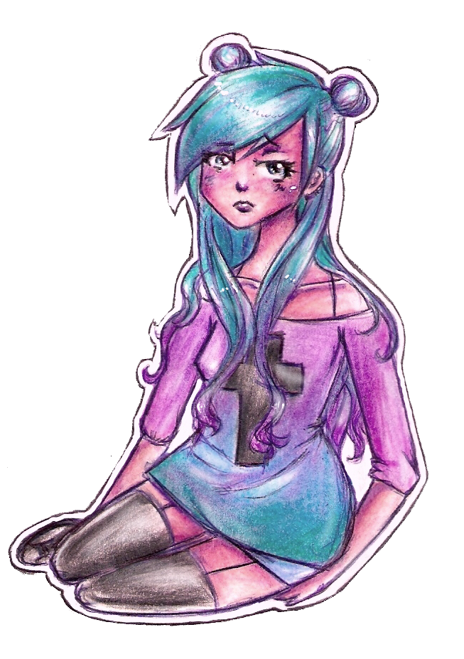 Pastel Goth Girl By Mrshybrid On Deviantart