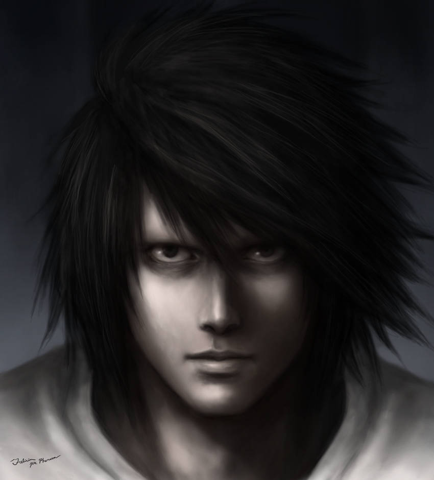 L Lawliet By Xieryth On Deviantart