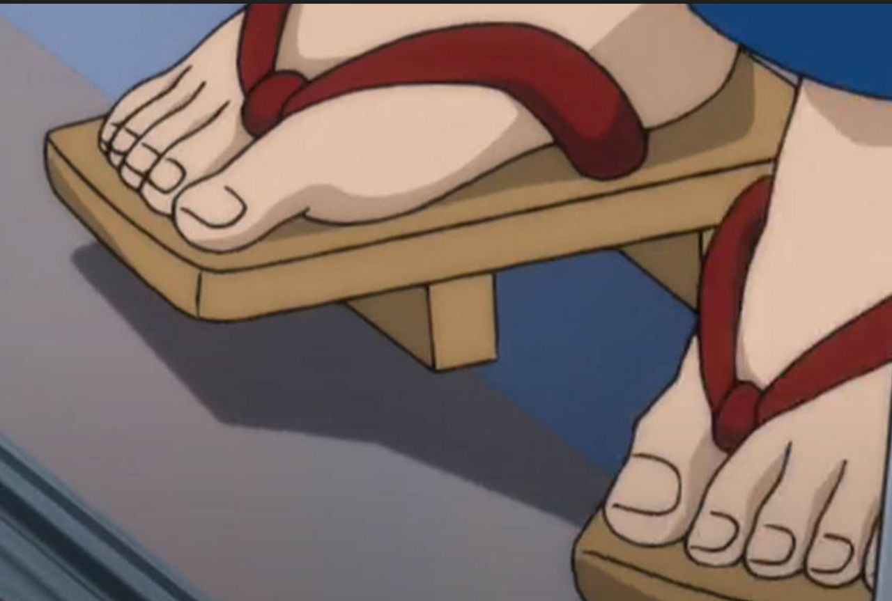 Close Shot Of Ranmaru Rindous Feet In Sandals By Arceusx98 On Deviantart