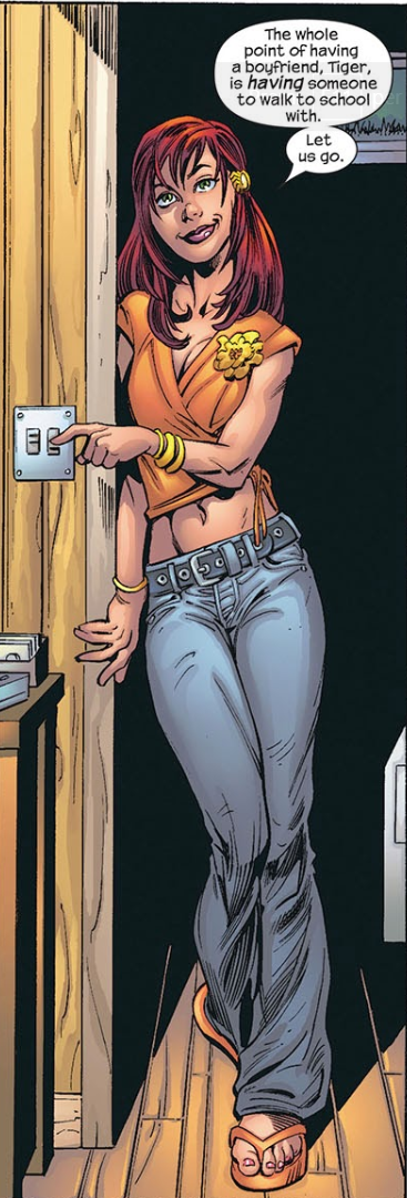 Ultimate Spiderman Mary Jane Watson By Arceusx98 On Deviantart