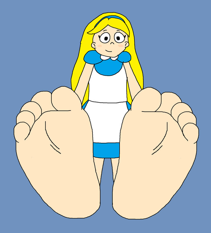Alices Bare Feet Tease Little Fox Version By Xenolord2000 On Deviantart