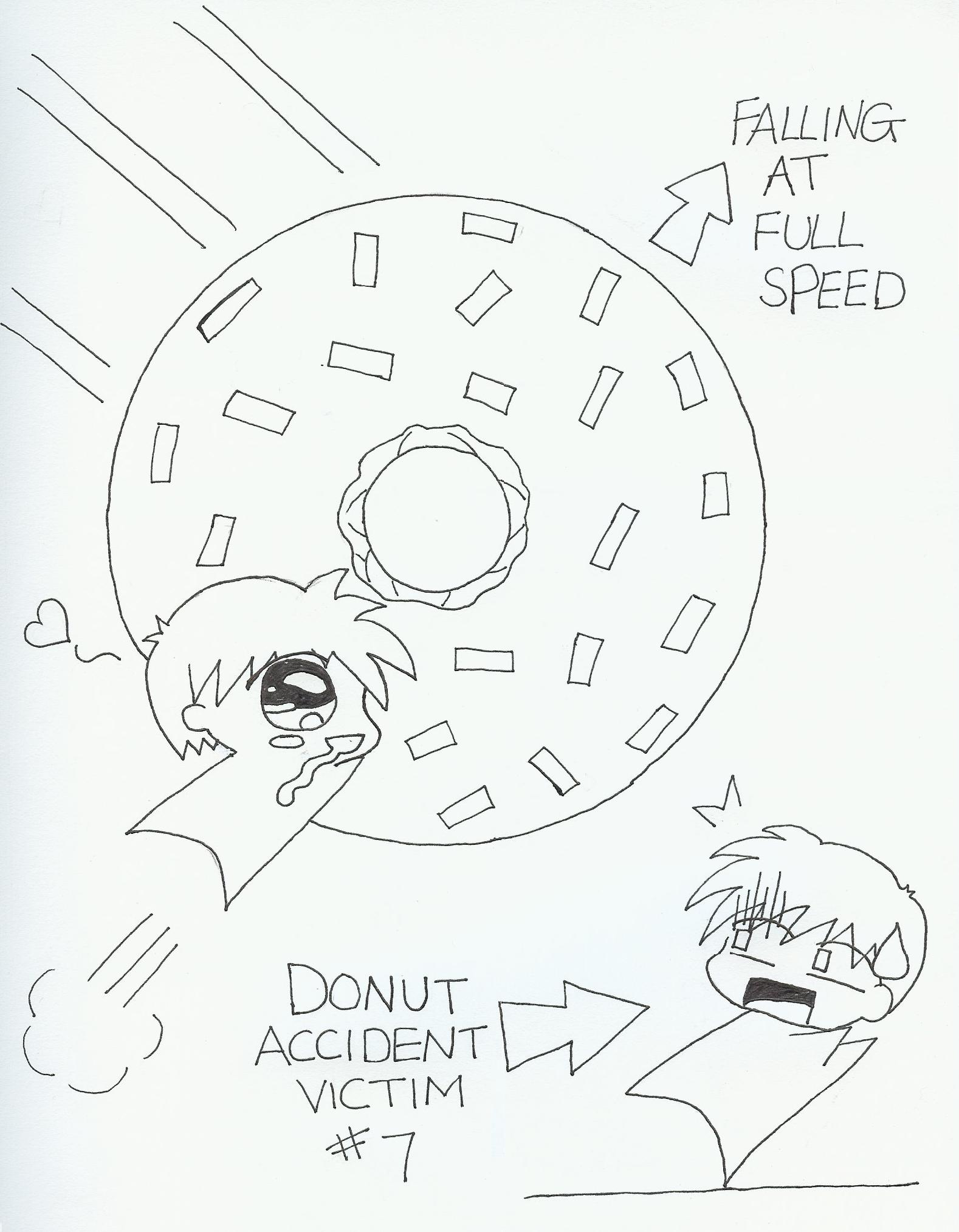Donut Accident Sketch By Smilepichu On Deviantart