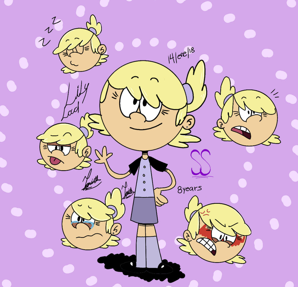 The Loud House Lily Loud 8 Years By T Whiskers On Deviantart
