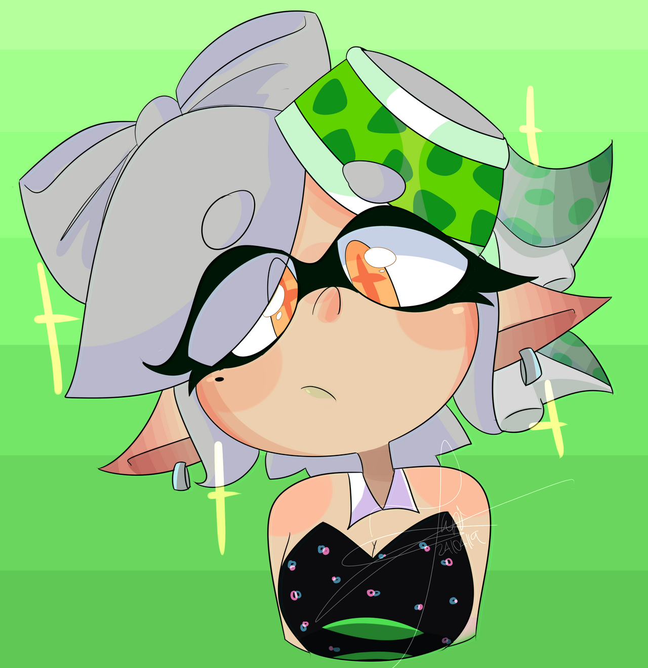 Fanart Splatoon Tide Goes Outmarietina By T Whiskers On Deviantart