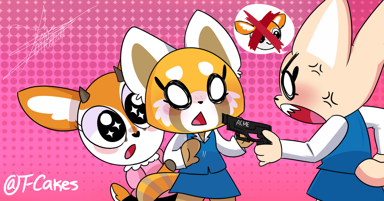 Aggretsuko Fanart Fenneko Stop By Shadesummer On Deviantart