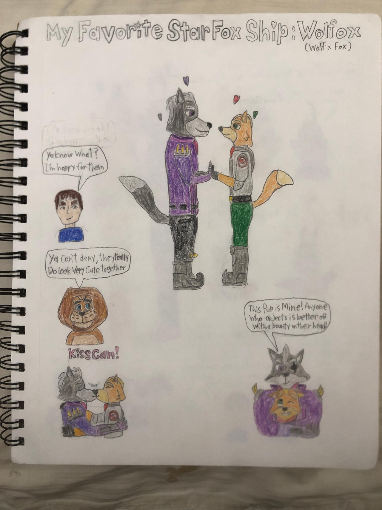 My Favorite Star Fox Fanship Wolfox By Olivertheplayer On Deviantart