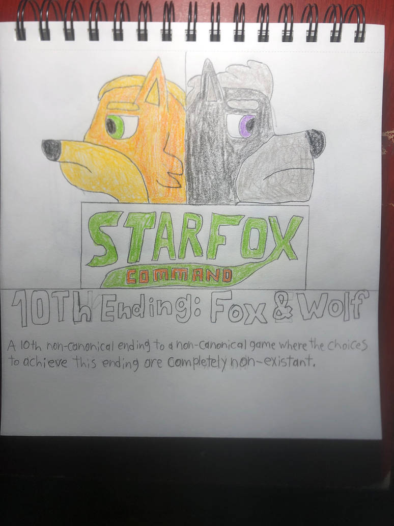 Star Fox Command 10th Ending Fox And Wolf By Olivertheplayer On Deviantart