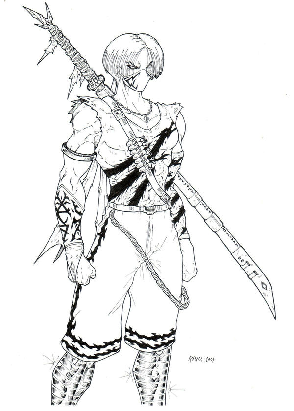Ouryu_DragonNinja by grimno7 on DeviantArt