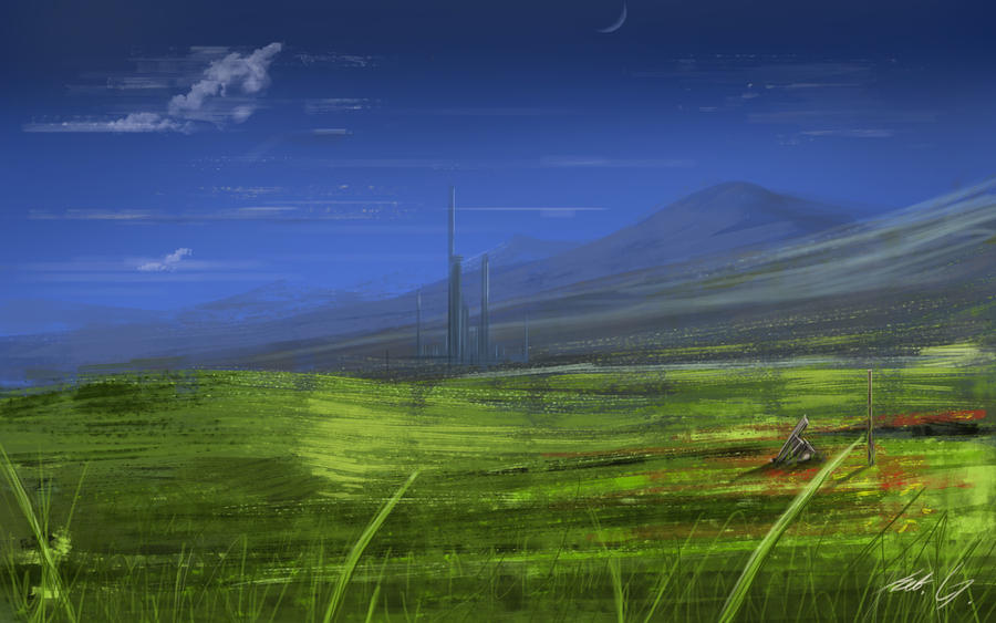 Grass Plain By Mihawq On Deviantart