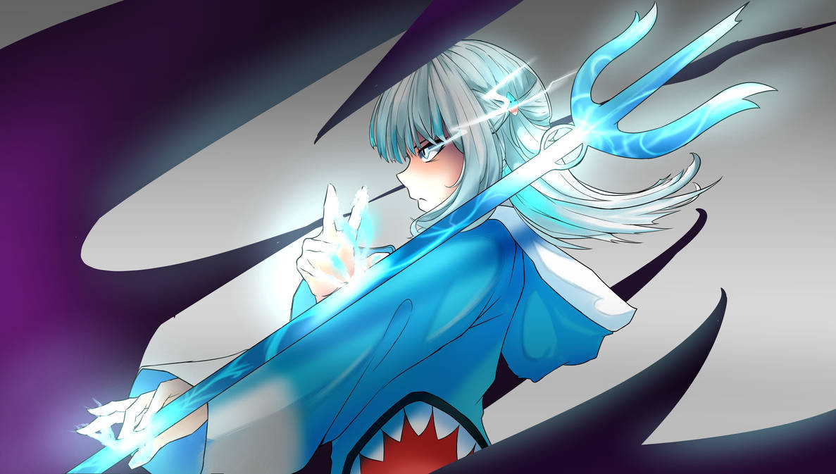 Gawr Gura Rough Fanart By Meidravessel On Deviantart
