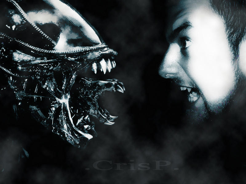 Alien Vs Crisp by CrisP80 on DeviantArt
