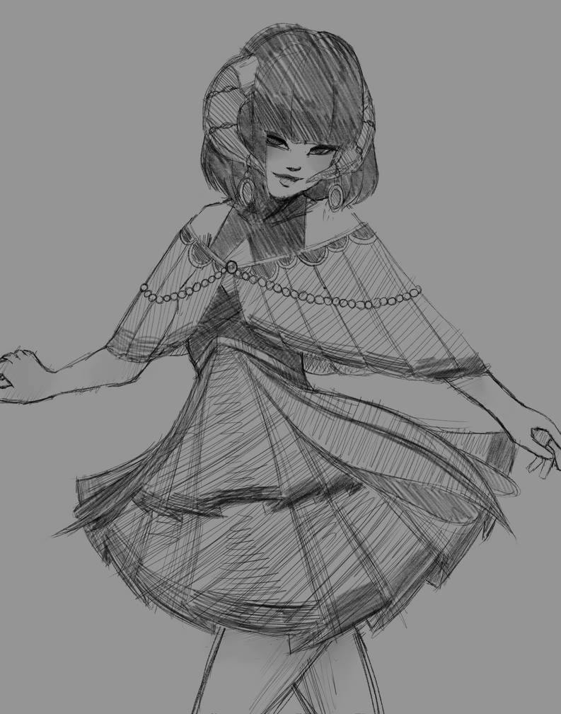 Eris Sketch By Mirimabelliet On Deviantart