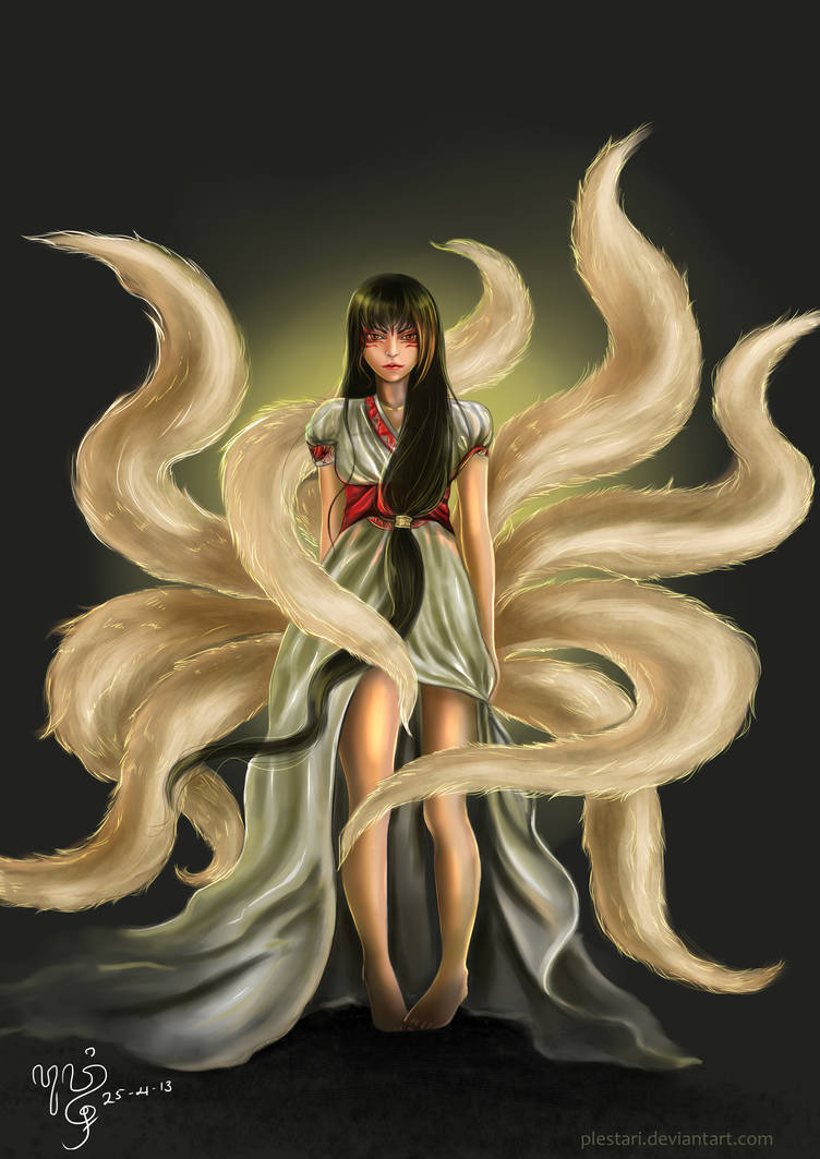 Nine Tailed Fox By Plestari On Deviantart