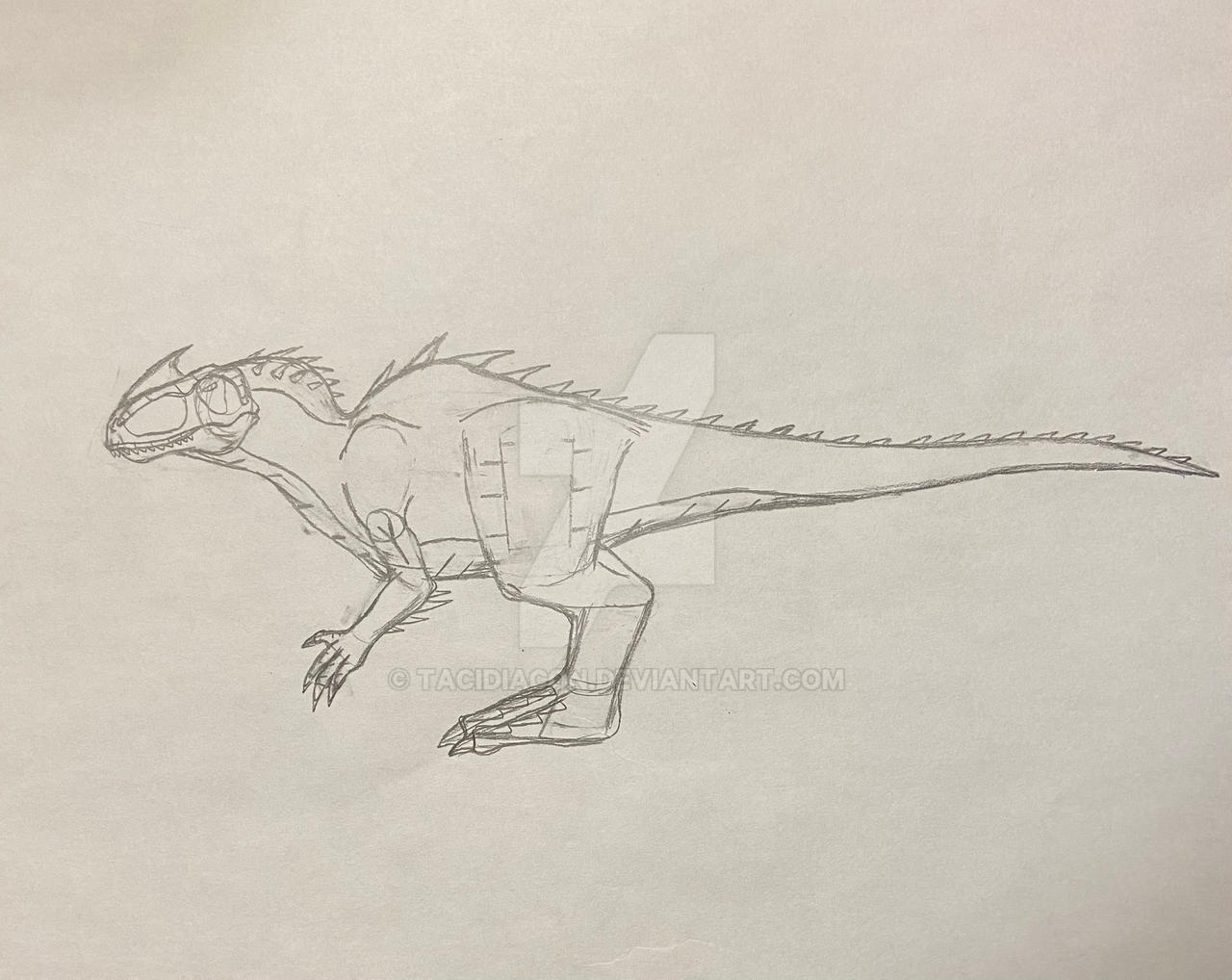 Malusaurus Dinosaur Form By Tacidiacon On Deviantart