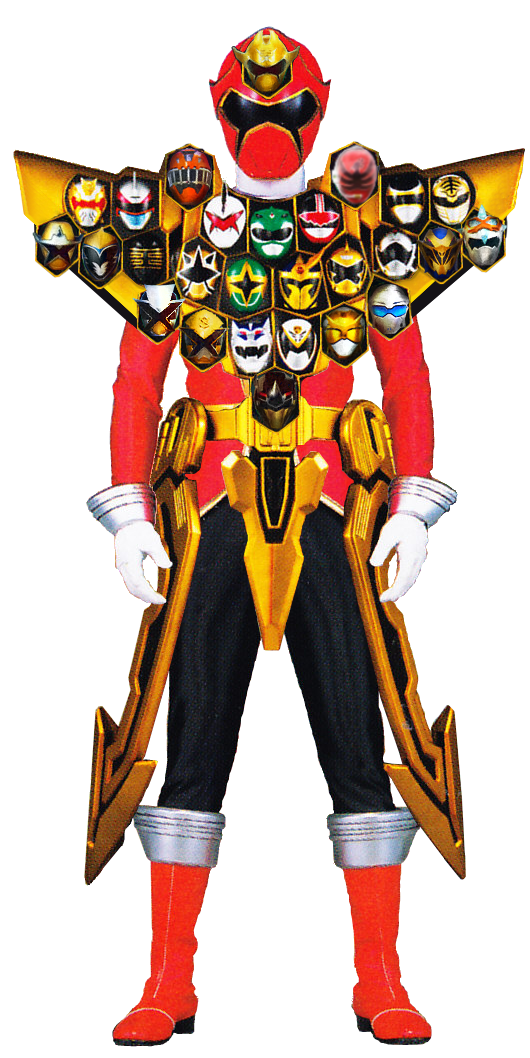 Gokai Red Gold Mode 28 By Nipa3008 On Deviantart