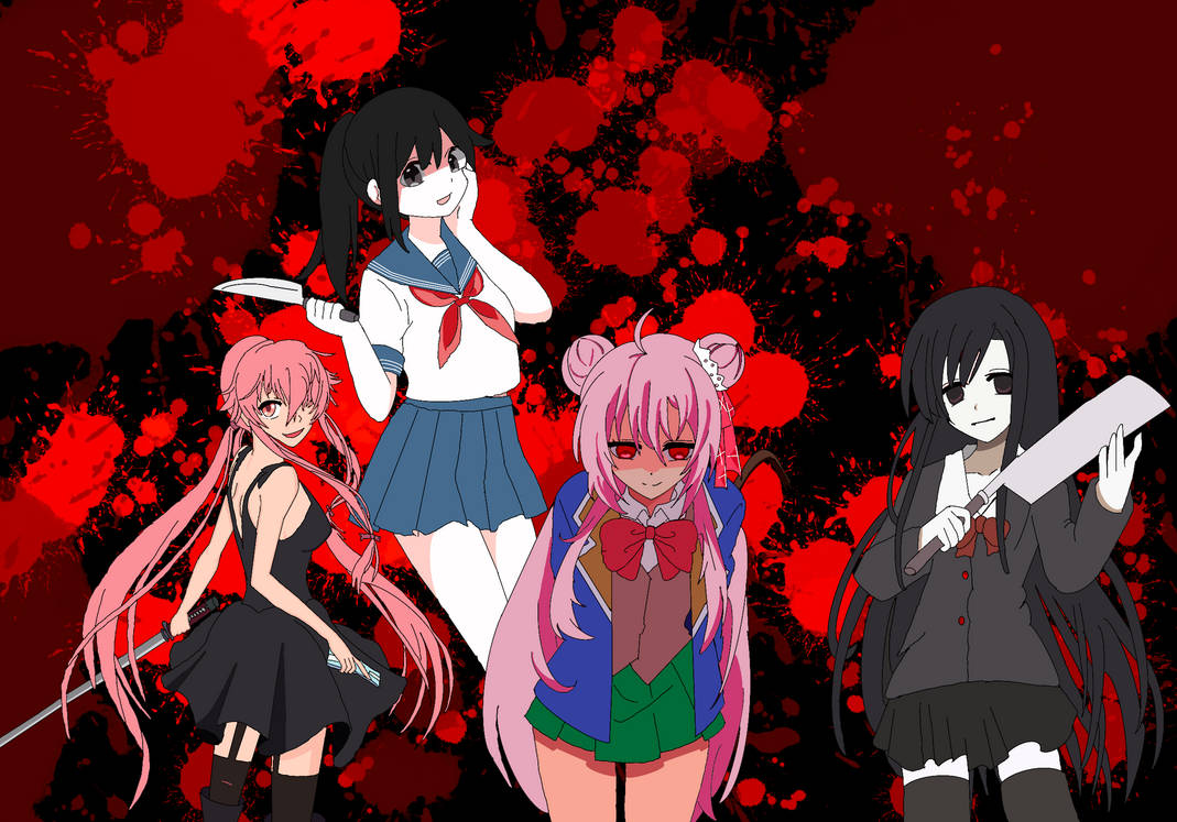 Anime Yandere Girls By Shelbyanglewing2 On Deviantart