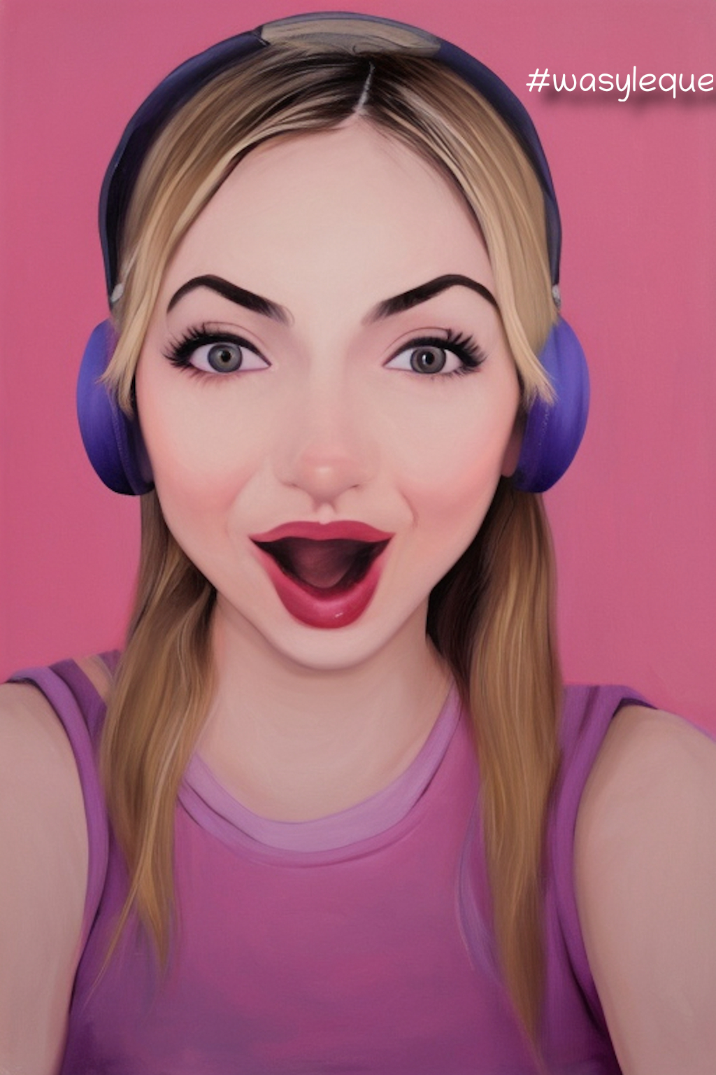 Portrait Of Demi Hawks Earphones 5 By Wasyleque On Deviantart