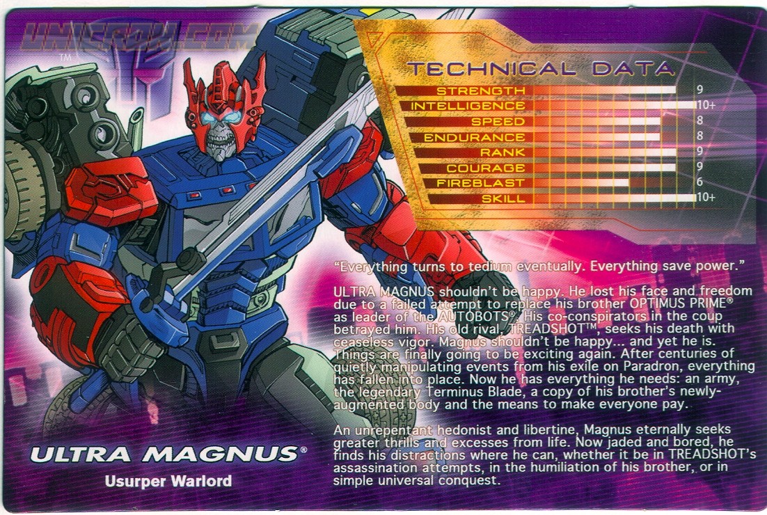 Transformers Shattered Glass Ultra Magnus by Aarion23 on DeviantArt Transformers Shattered Glass Ultra Magnus by Aarion23 on DeviantArt