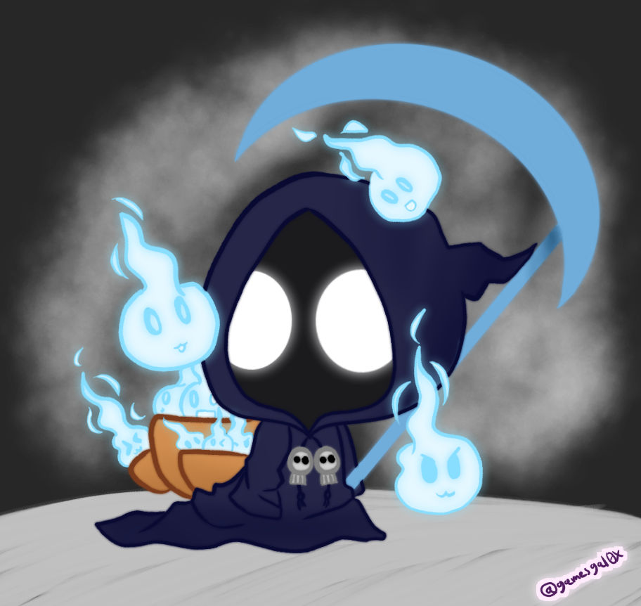 Cute Grim Reaper By Gamesgal On Deviantart