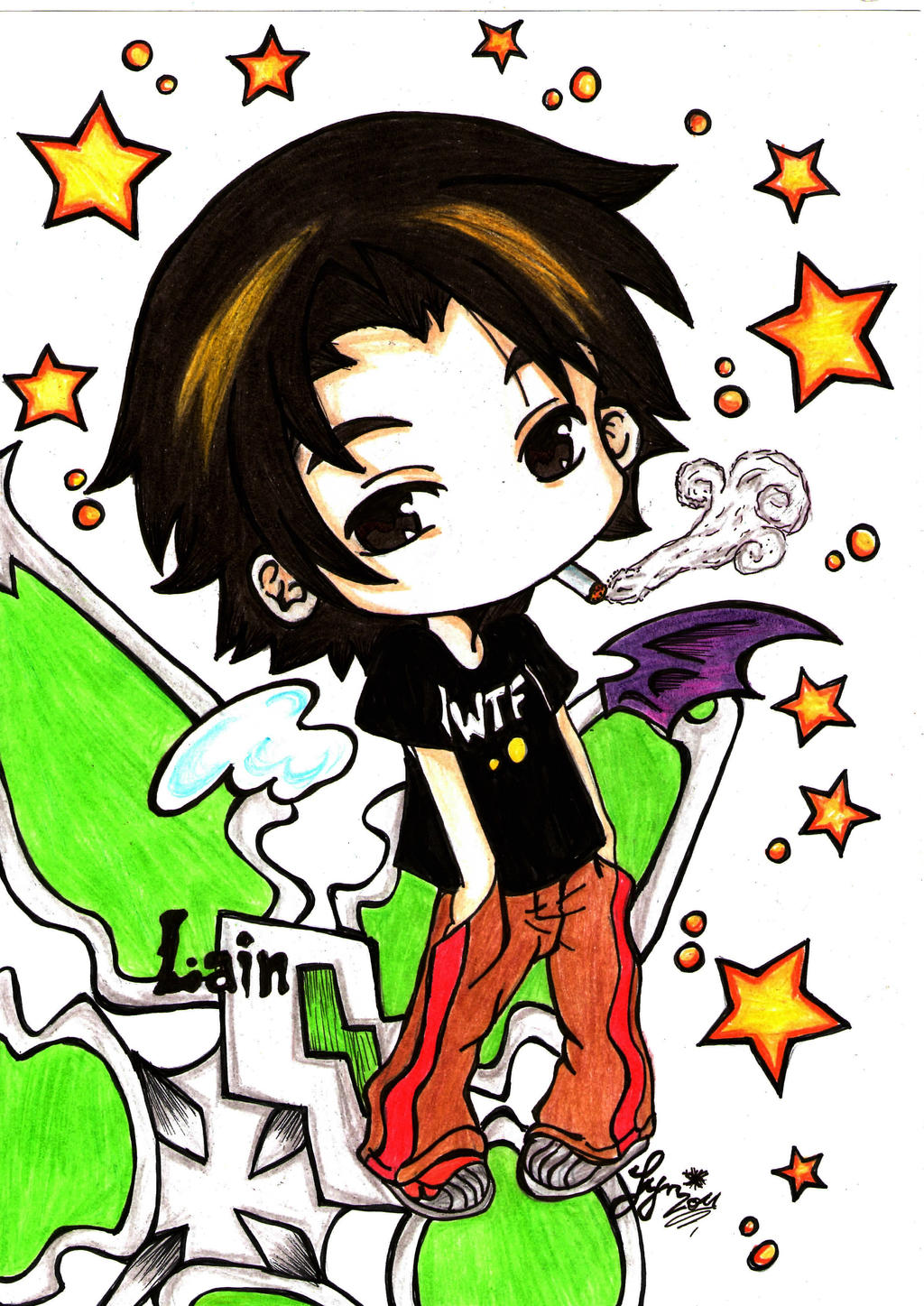 Chibi Lain Beyond Good And Evil By Lyn In Chaos On Deviantart