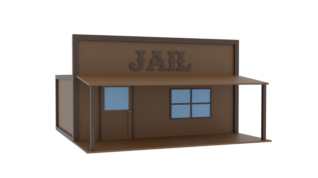 Low Poly Jail Render | Blender by Knutoo on DeviantArt Low Poly Jail Render | Blender by Knutoo on DeviantArt