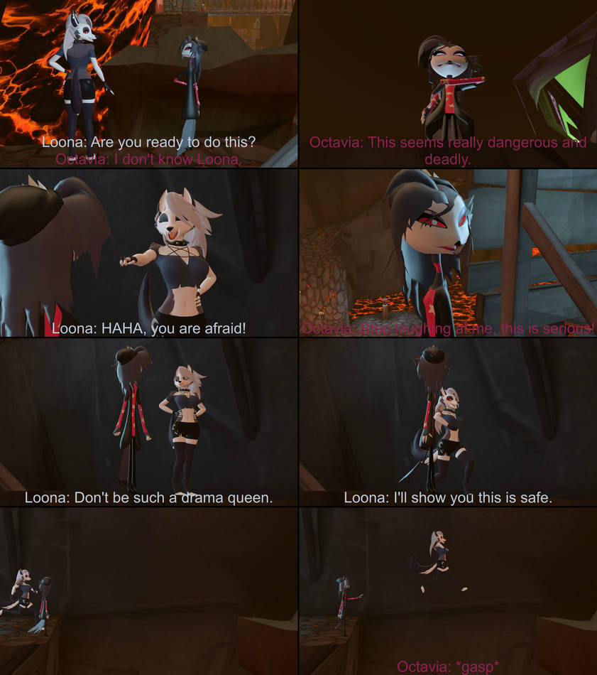 Loona And Octavia Embarassing Hanging Part 1 By Hang In Peril On Deviantart