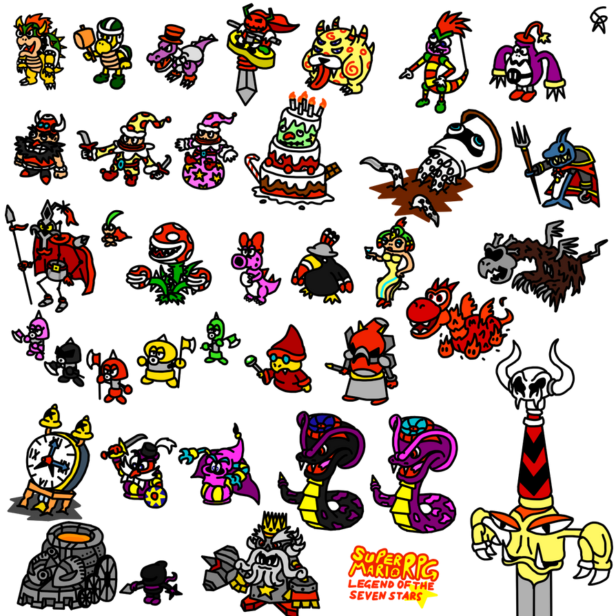 Super Mario RPG Bosses (2017) by Euanverse on DeviantArt Super Mario RPG Bosses (2017) by Euanverse on DeviantArt