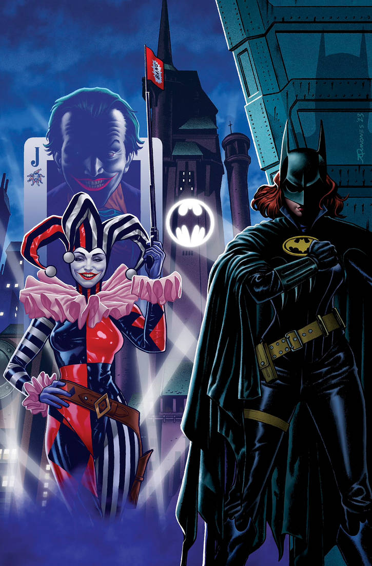 Batgirl Vs Harley Quinn 89 By Frankdixon On Deviantart