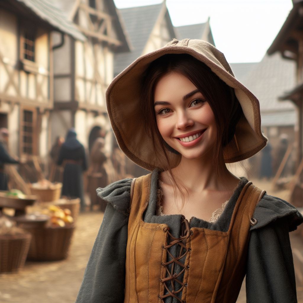 Medieval Peasant Woman By Cyberimager On Deviantart