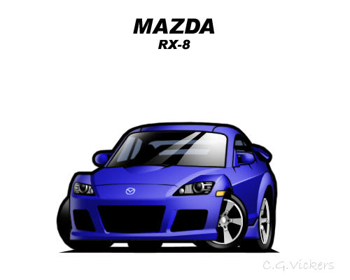 Chibi Mazda Rx 8 By Cgvickers On Deviantart