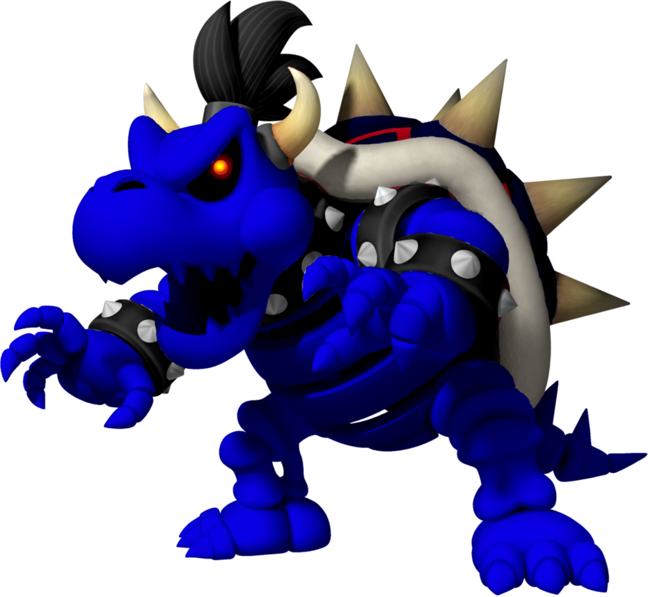Dark Dry Bowser Png By Amazingtoludada3000 On Deviantart