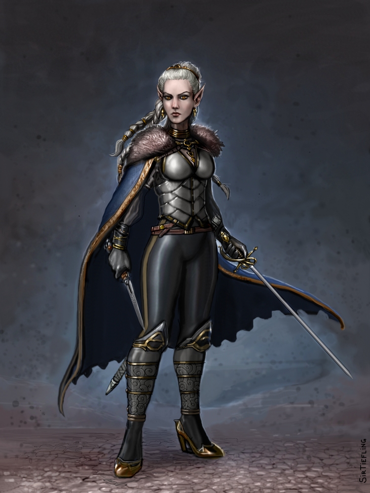 High Elf Noble By Sirtiefling On Deviantart