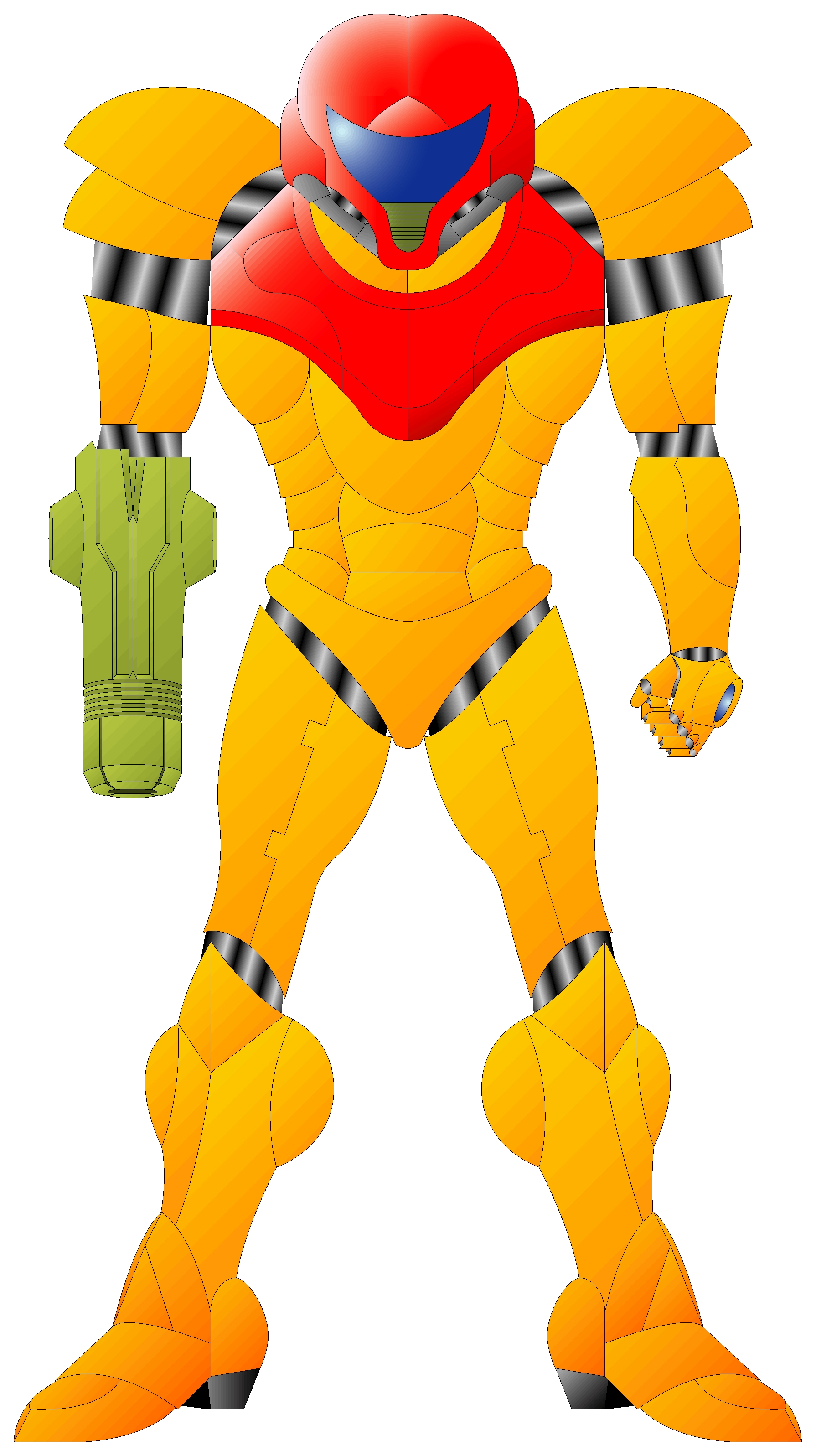 Samus Aran -Original- by DamienStadler on DeviantArt