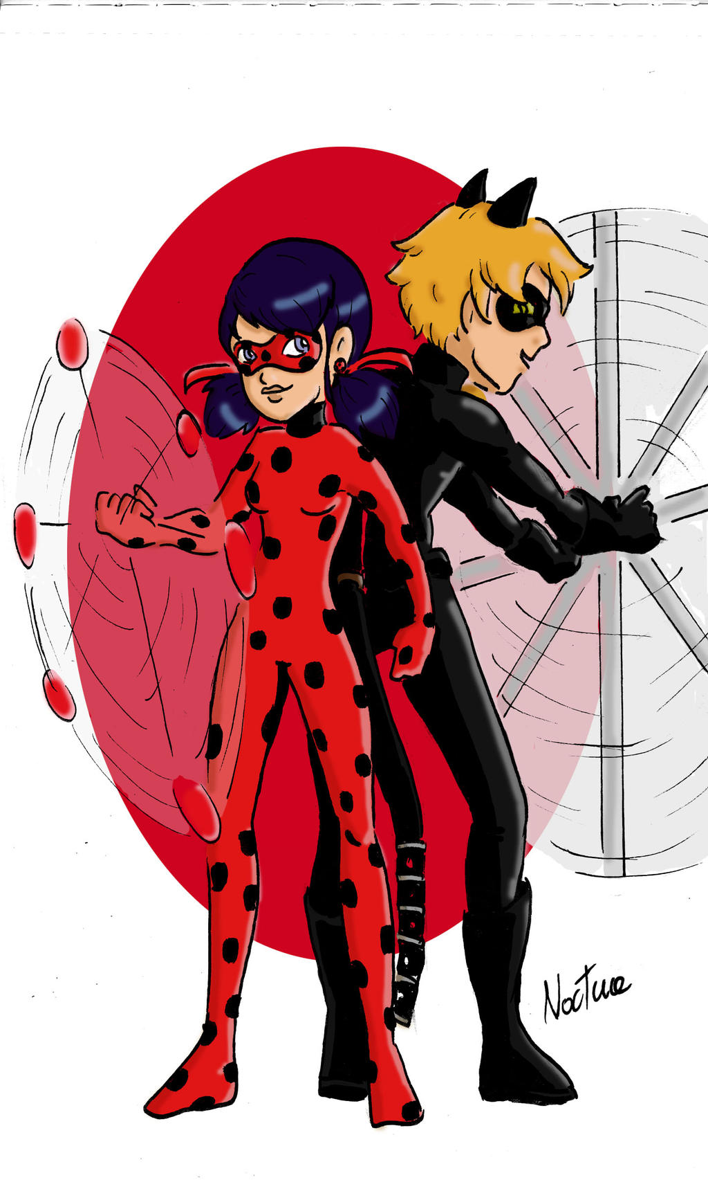 Ladybug E Chat Noir By Dreamingophelia On Deviantart