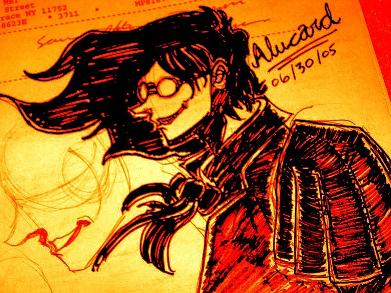 Fire-tinted Alucard profile by tribblewing on DeviantArt