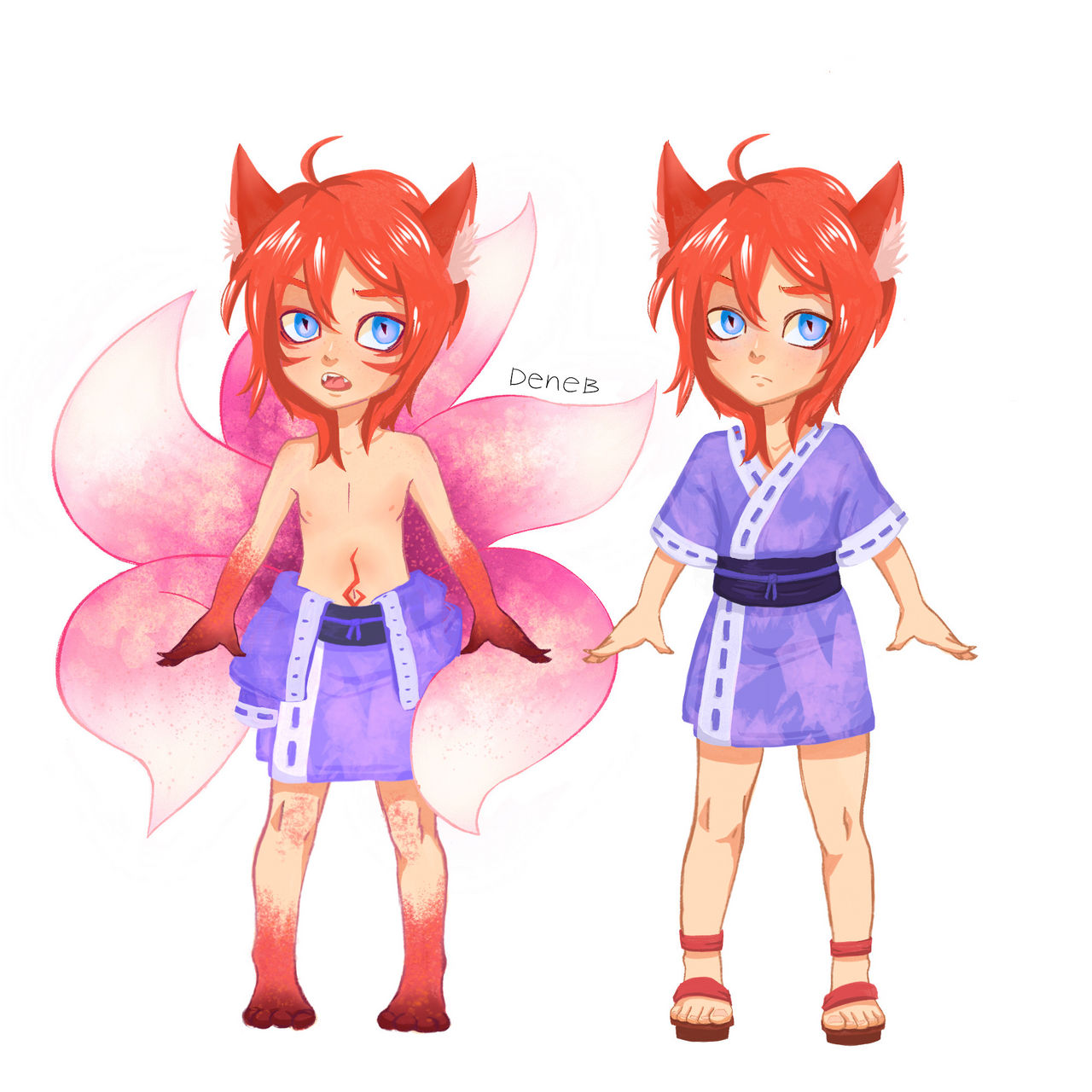 Fox Yokai Adopt By Deneboola On Deviantart