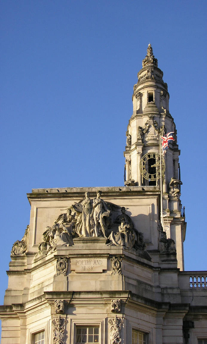 Cardiff City Hall by SixU on DeviantArt