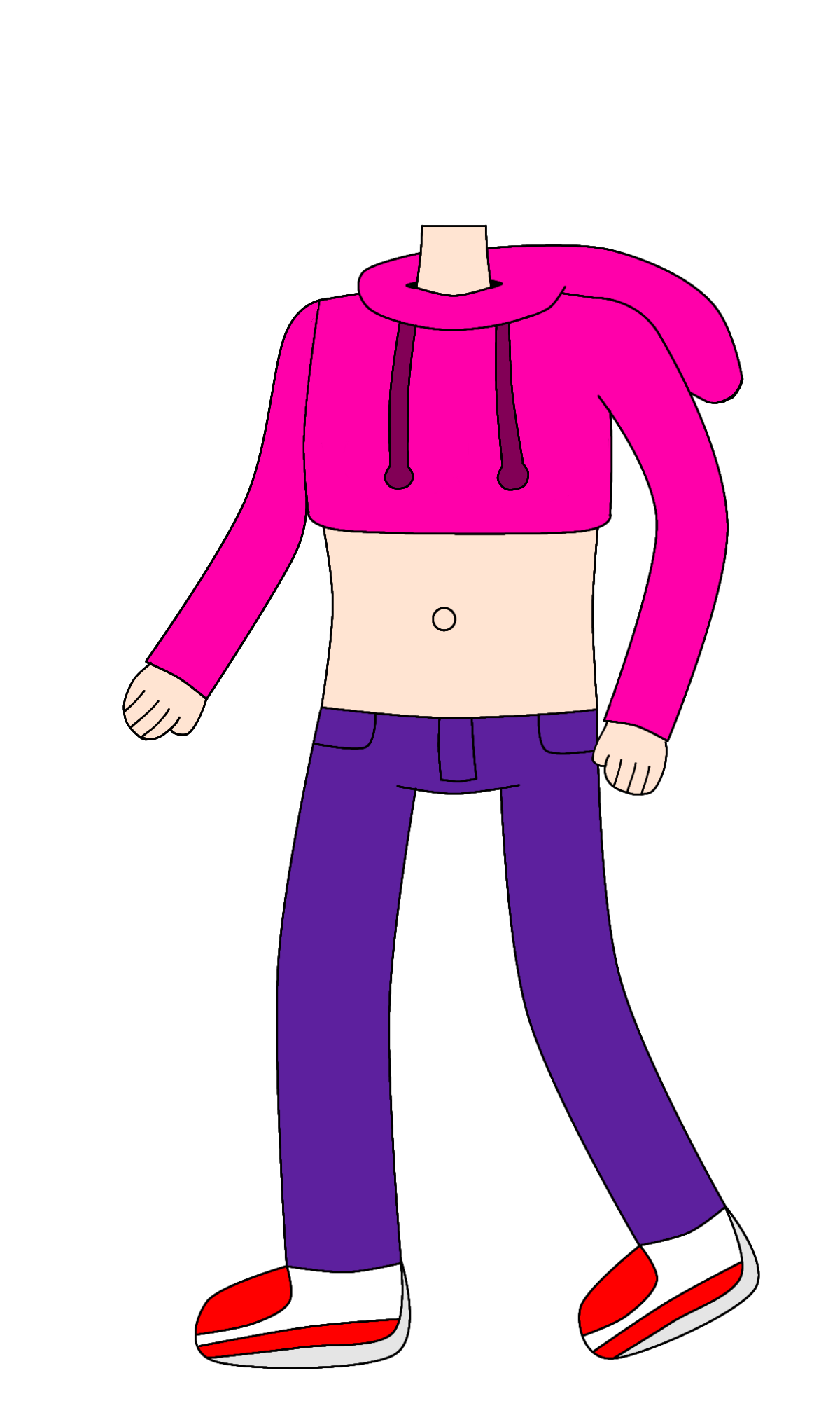 Another Headless Girl With Midriff By Osmanyildiz01 On Deviantart