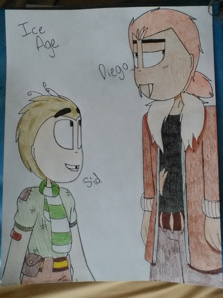 Ice Age Sid And Diego By Autumchie On Deviantart
