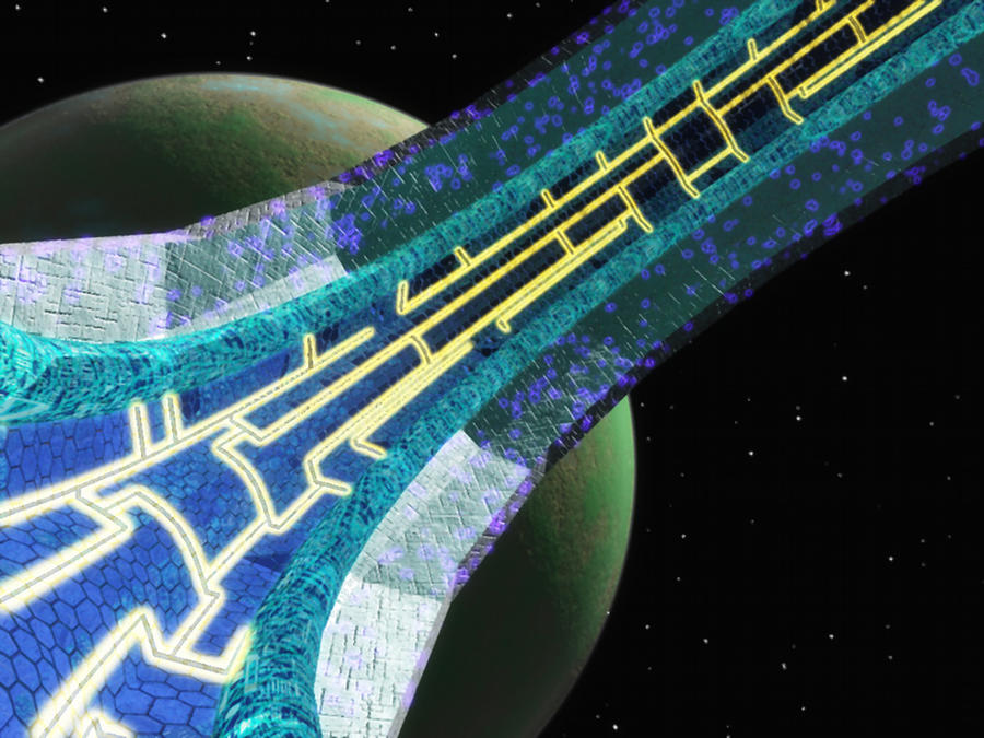 An Unfinished Ringworld by dmaland on DeviantArt