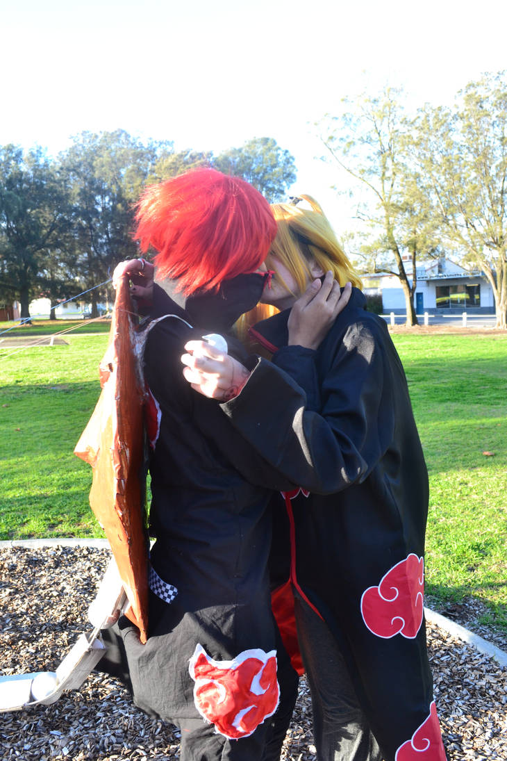 Sasodei Kiss By Askdeidaraandhishand On Deviantart