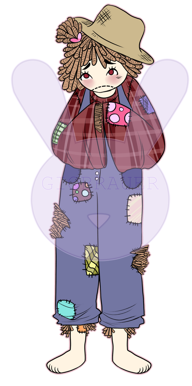 Closed Scarecrow Girl By Giobrauer On Deviantart