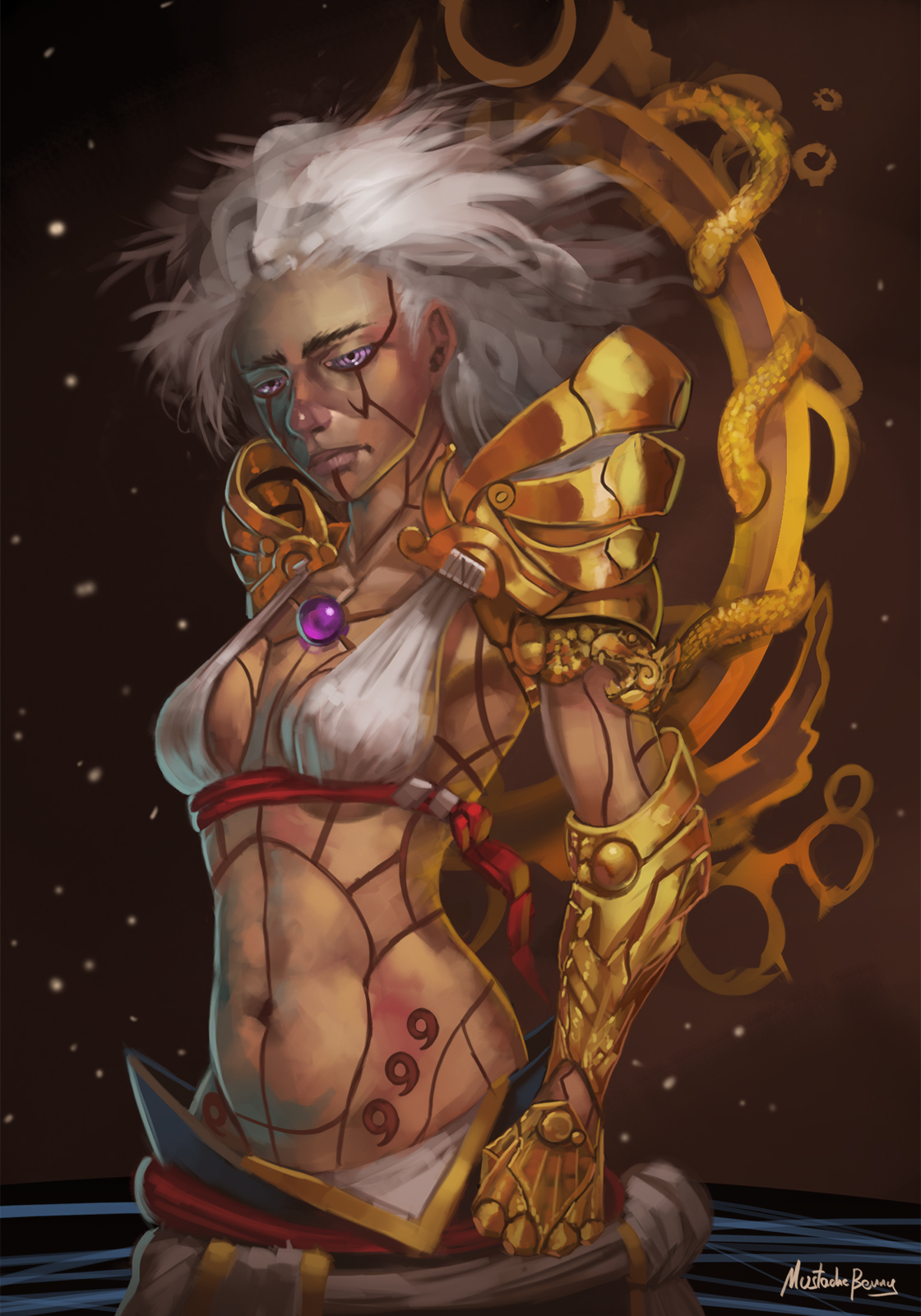 Asuras Wrath Crossover Oc V2 By Getsugadante On Deviantart
