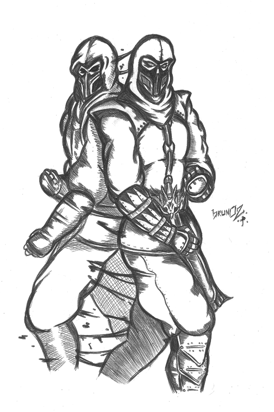 Noob Saibot By Brunoz Mendes On Deviantart
