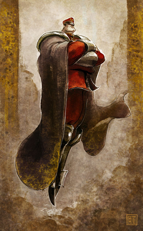 M. Bison by ushio18 on DeviantArt