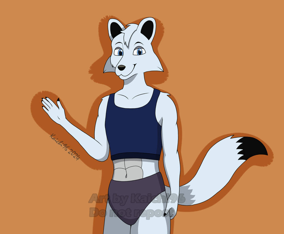 Ej Arctic Fox Anthro By Kaichi96 On Deviantart