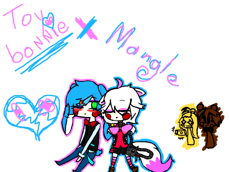 Toy Bonnie X Mangle 3 By Miki Mituse On Deviantart